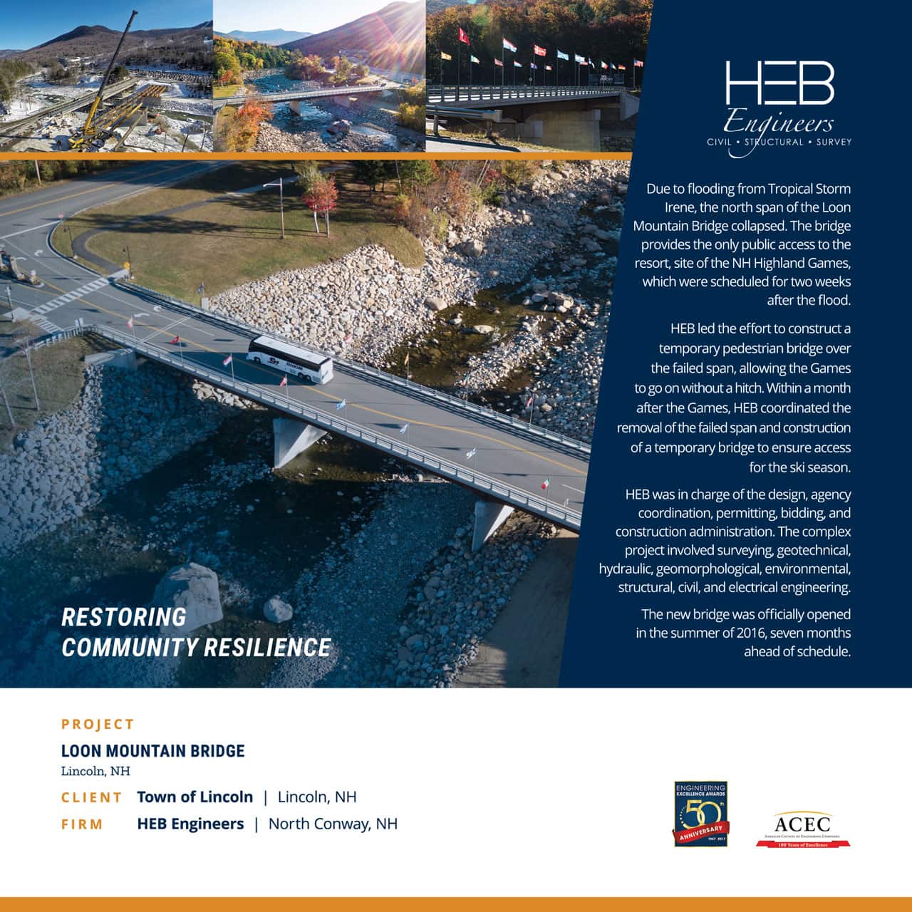 HEB awarded Honorable Mentions in Engineering Excellence Awards - HEB ...