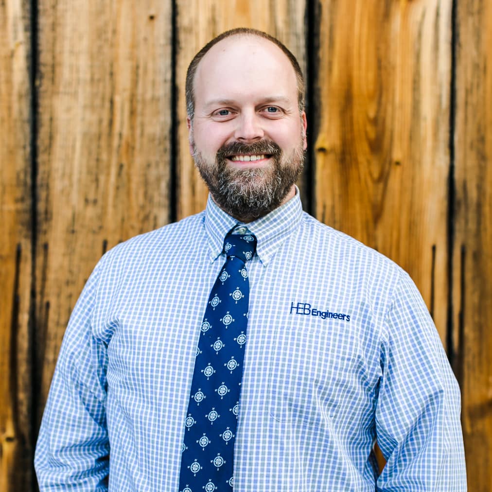 Jason Ross Celebrates 20th Year with HEB Engineers - HEB Engineers