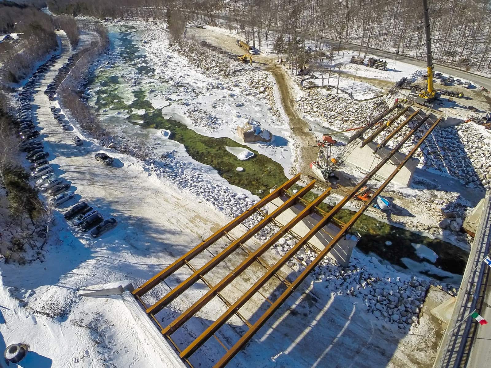 Loon Mountain Road Bridge Progress Update - HEB Engineers