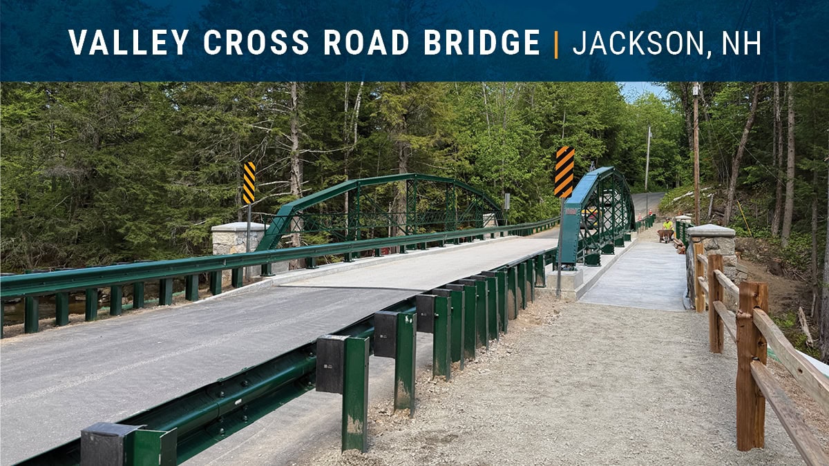 Valley Cross Road Bridge Rehabilitation Complete in Jackson, NH - HEB ...